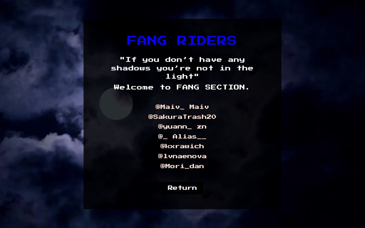 FANG RIDERS